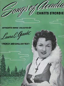 Laura Gaudet, élève de soeur Imelda à Saint-Anselme
